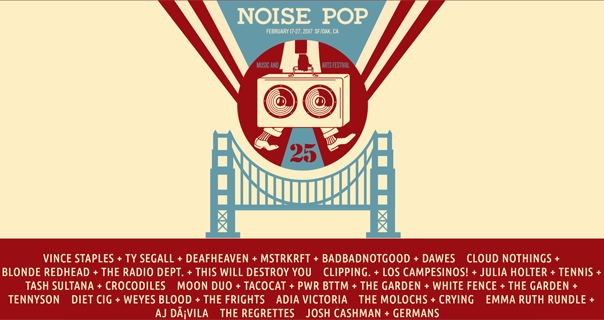 Noise Pop adds The Joy Formidable, Rogue Wave, Hazel English to lineup
