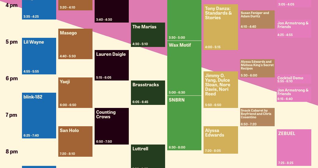 Outside Lands announces daily set times | RIFF Magazine