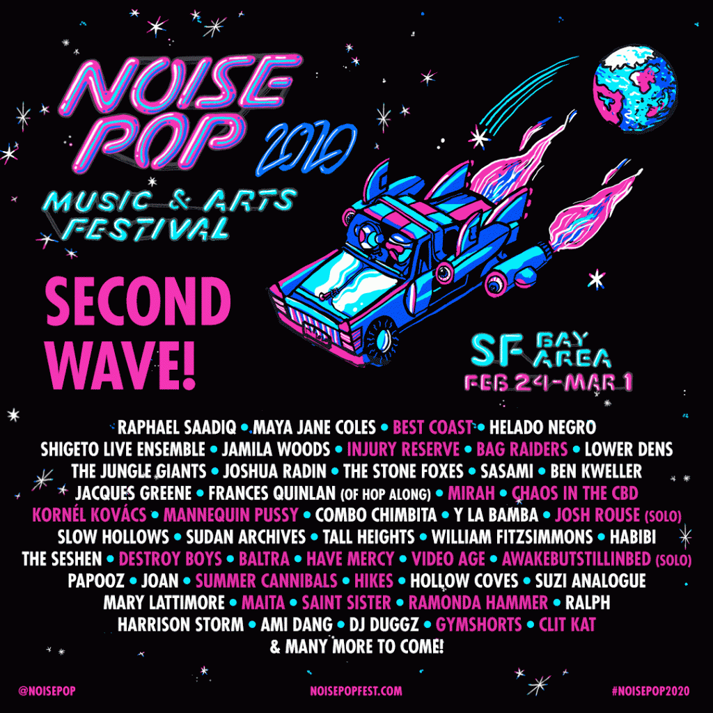 Noise Pop announces Best Coast, other additions to 2020 lineup