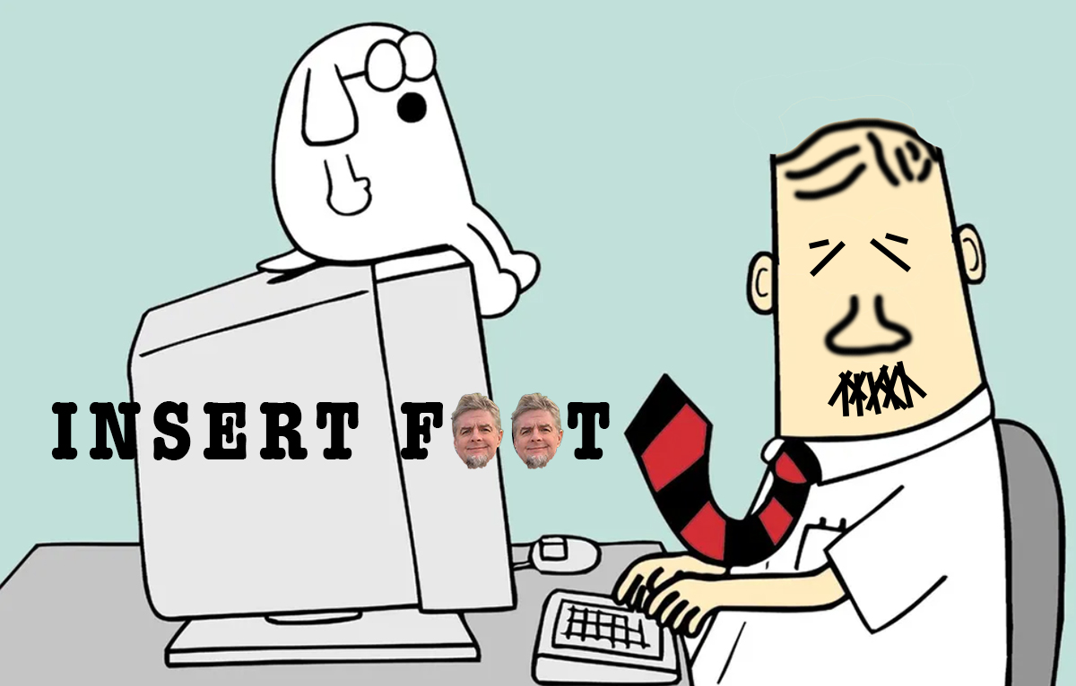 Insert Foot: We used to like Scott Adams and 'Dilbert' so much