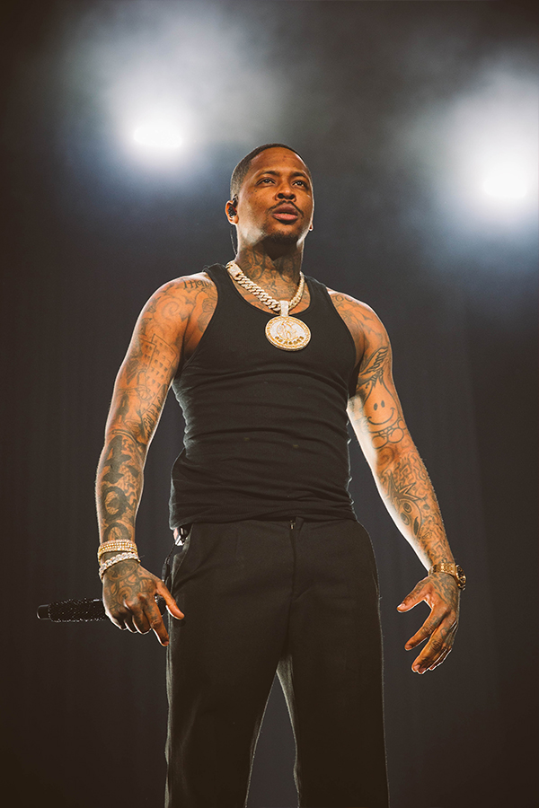 Yg The Rapper Tattoos Arm